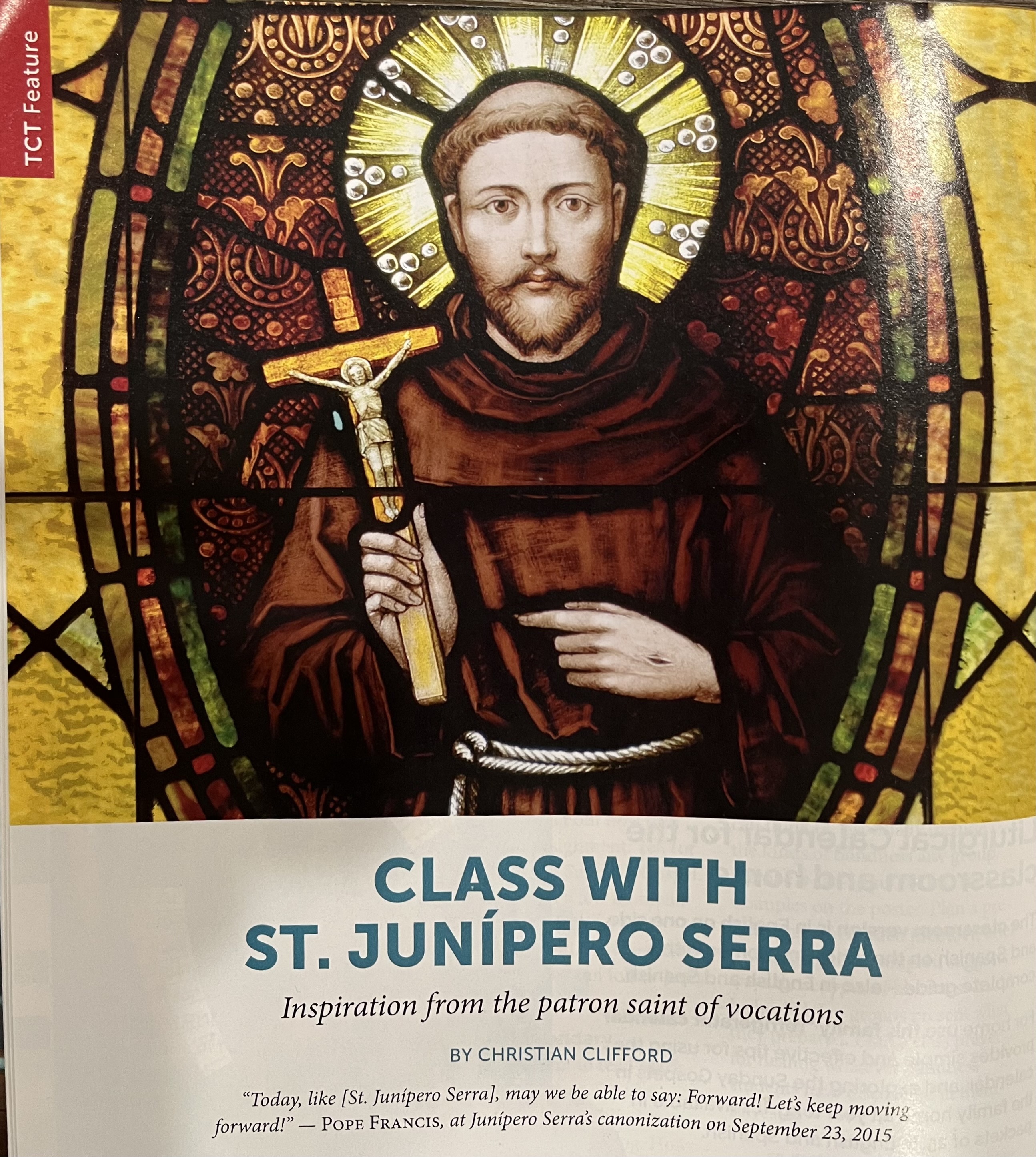 Class with St. Junípero Serra: Inspiration from the patron saint of ...